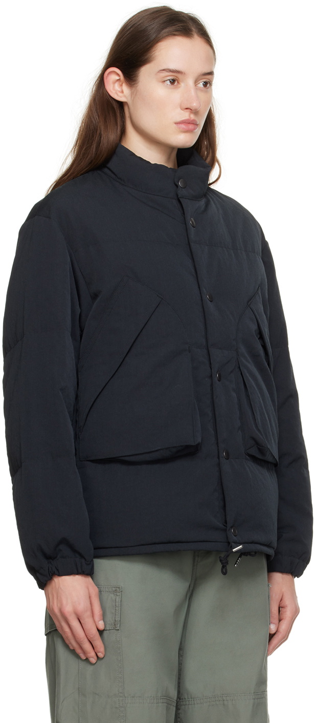 Snow Peak Black Fire-Resistant Down Jacket Snow Peak