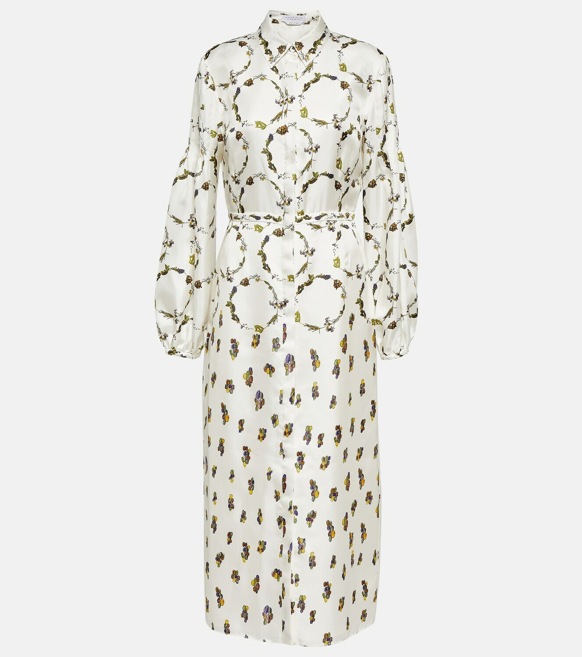 Gabriela Hearst Mauri printed silk twill maxi dress Gabriela Hearst