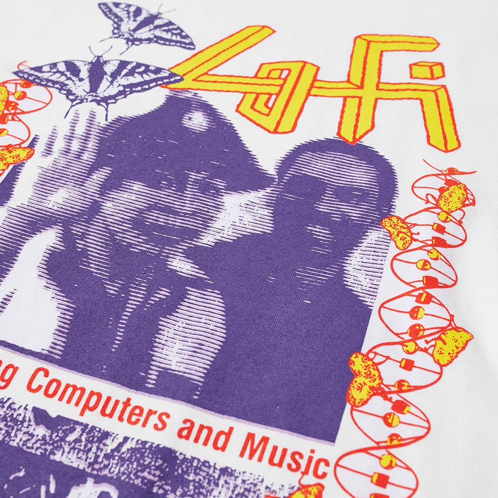 Lo-Fi Men's Entrangled T-Shirt in White Lo-Fi