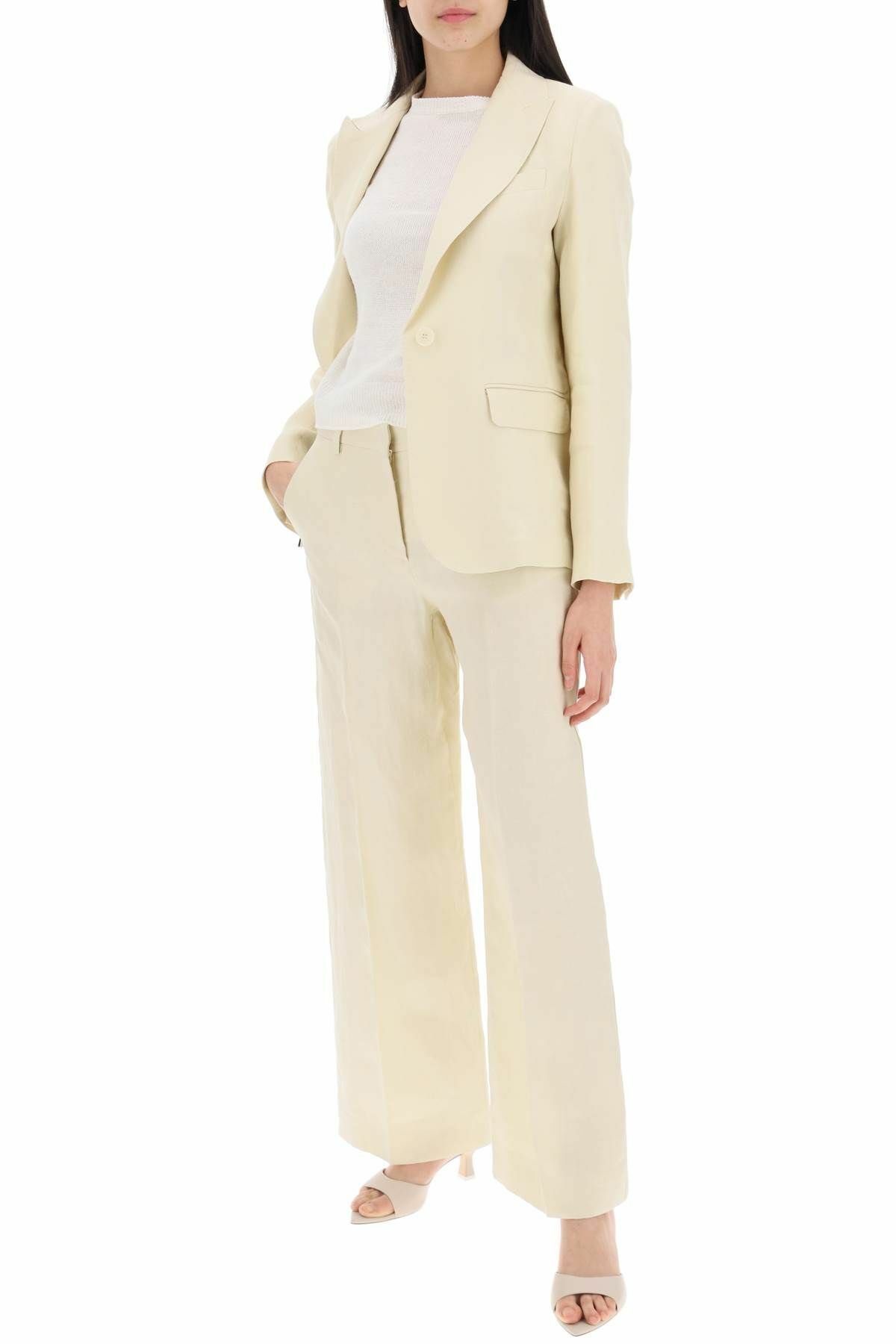 WEEKEND MAX MARA "single-breasted nalut Neutro Weekend Max Mara