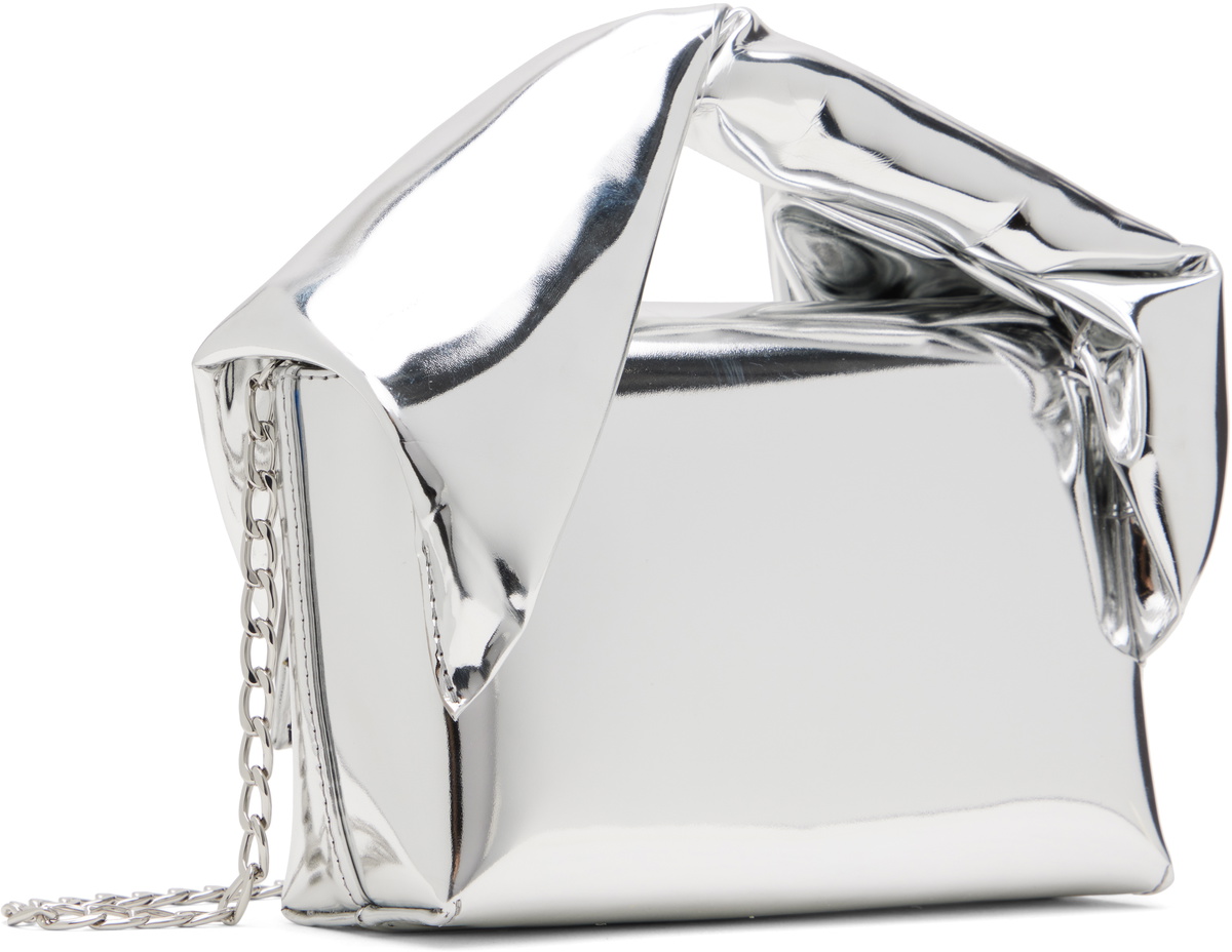 JW Anderson Silver Small Twister Bag JW Anderson