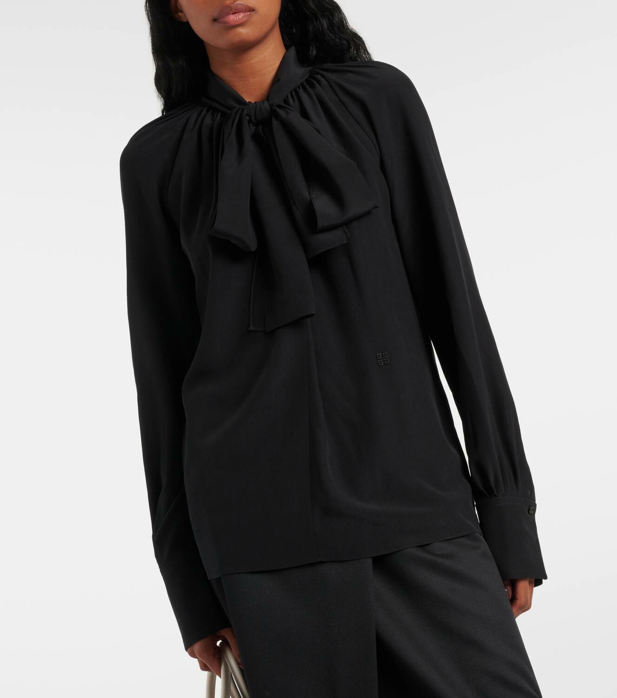 Givenchy Bow-detail silk blouse Givenchy