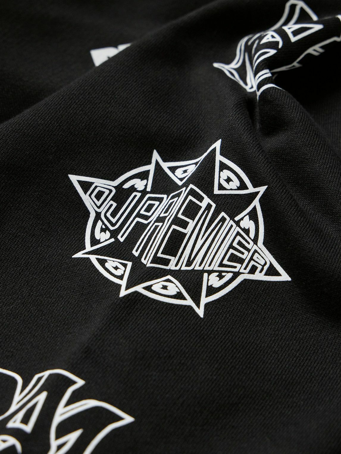 AMIRI - Logo-Print Cotton-Jersey Hoodie - Black Amiri