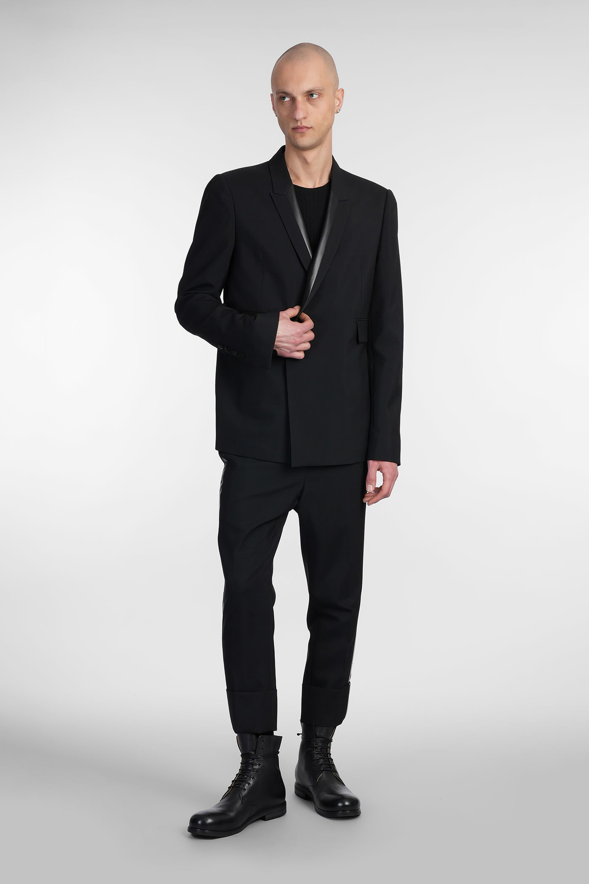 Sapio N 4 Blazer In Black Wool SAPIO