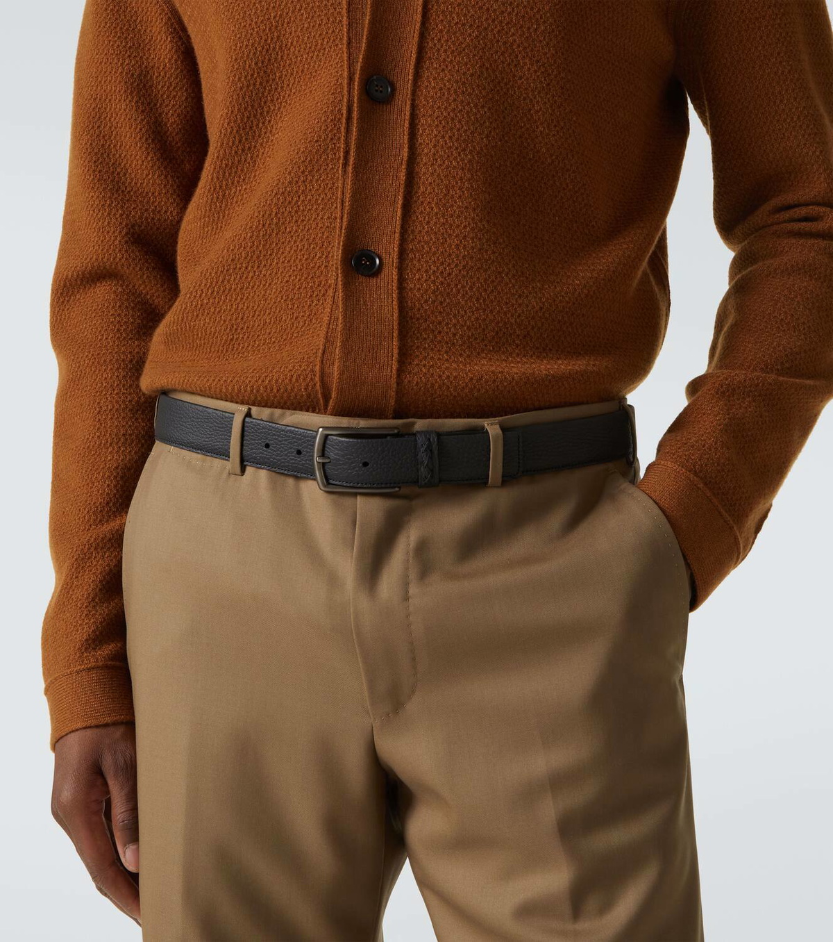 Zegna Leather belt Zegna