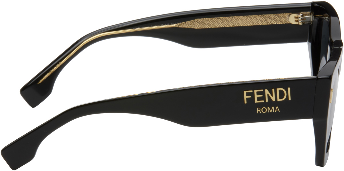 Fendi Black Square Sunglasses Fendi