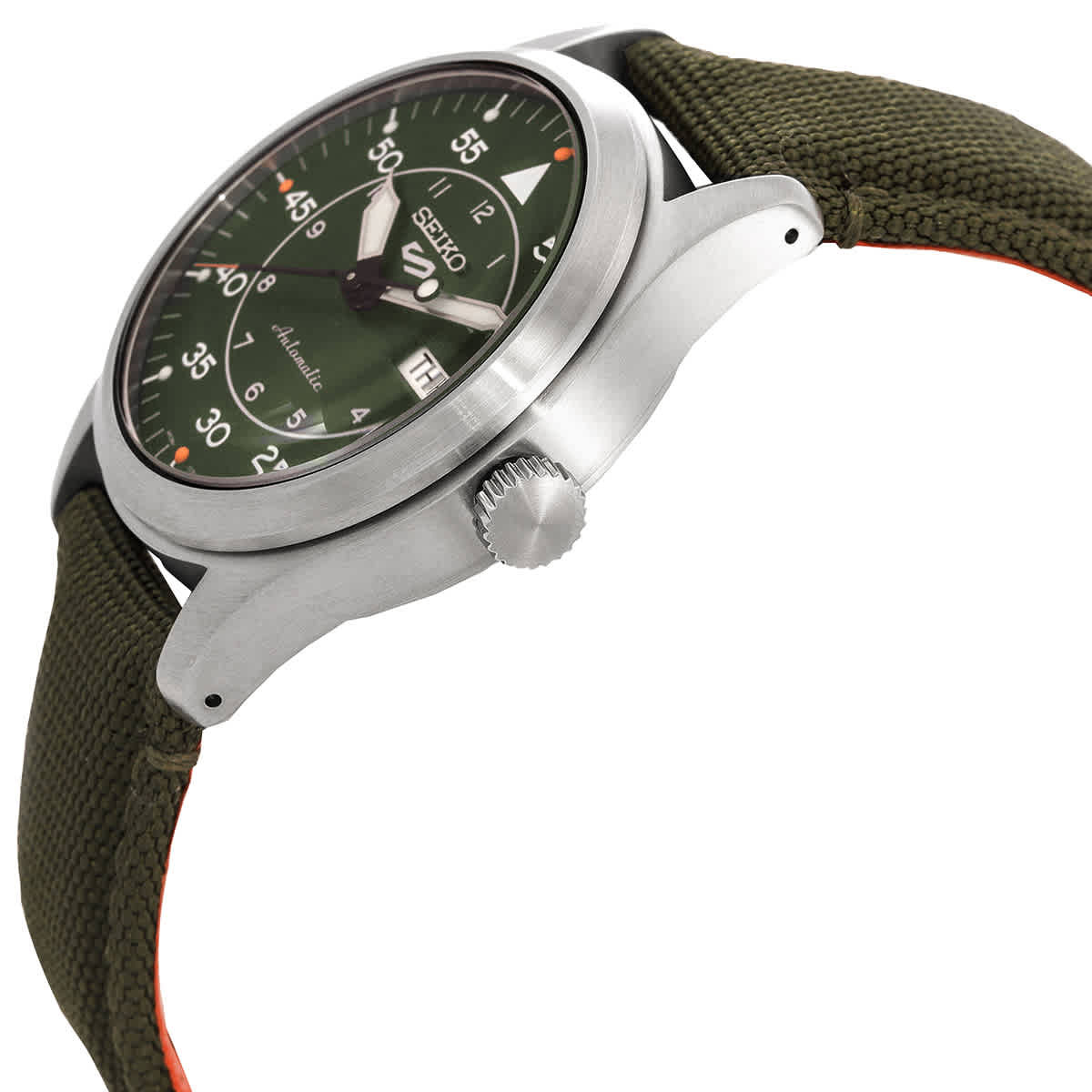 Seiko 5 Sports Field Automatic Green Dial Mens Watch SRPH29K1 Seiko