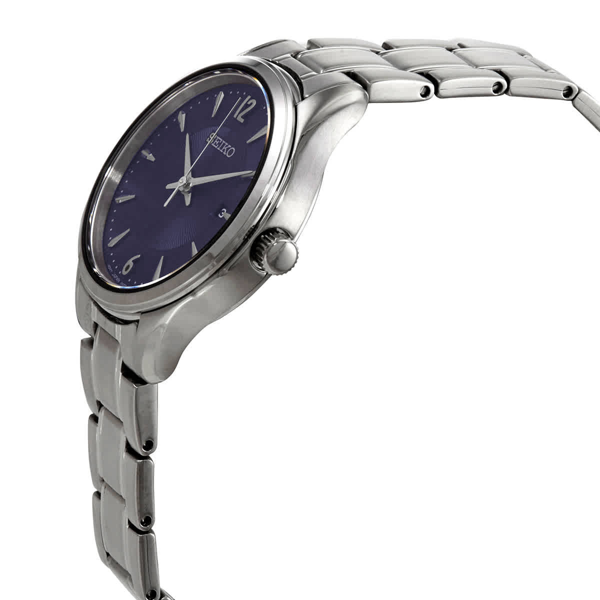 Seiko Noble Quartz Blue Dial Ladies Watch SUR425 Seiko