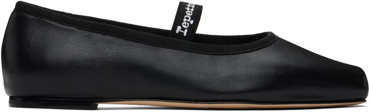 Repetto Black Lisbeth Ballerina Flats Repetto