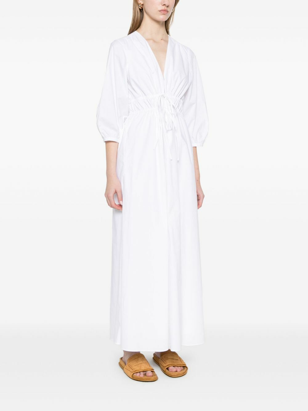 FRAME The Cinched Dress Frame Denim