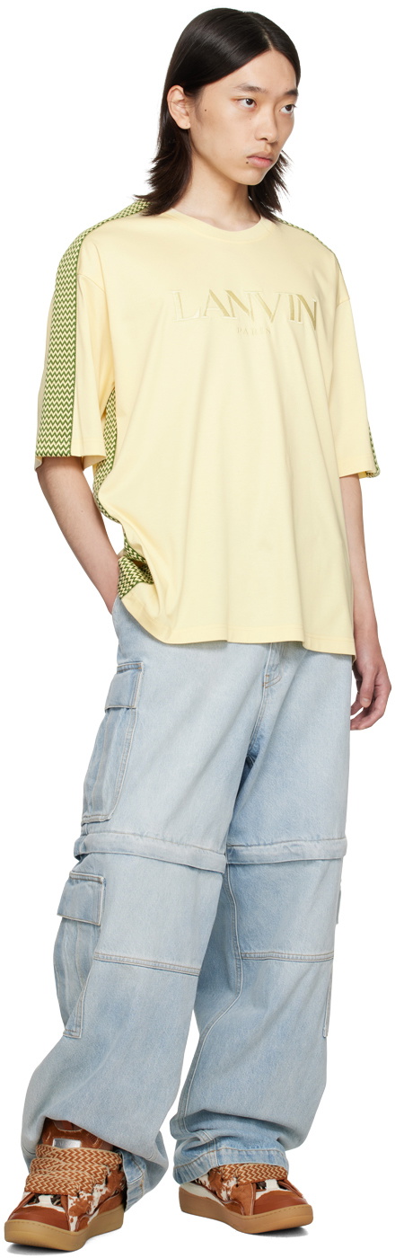 Lanvin Yellow Curb Side T-Shirt Lanvin