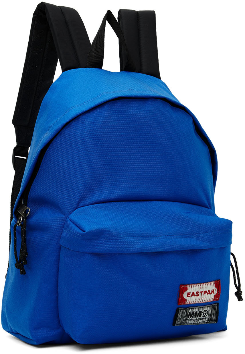 MM6 Maison Margiela Reversible Blue Eastpak Edition Backpack MM6 Maison ...