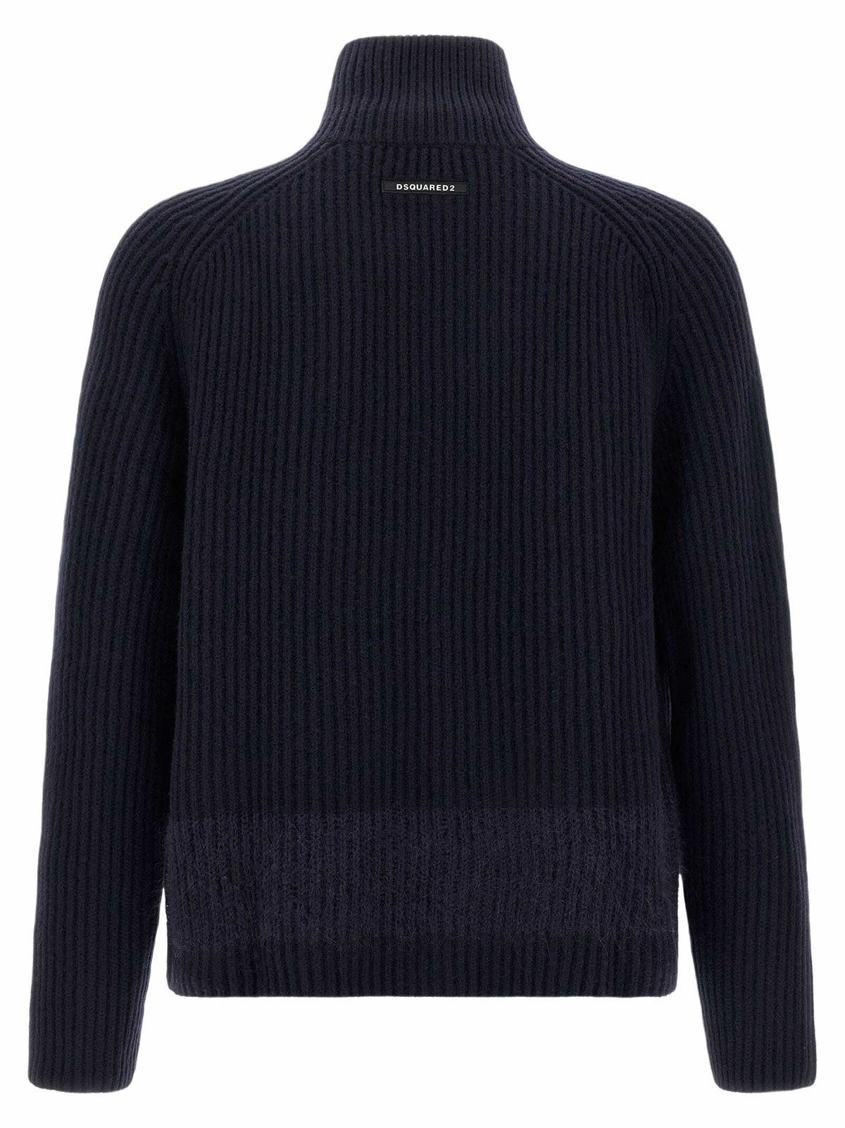 Dsquared2 Carded Wool Insert Cardigan Dsquared2