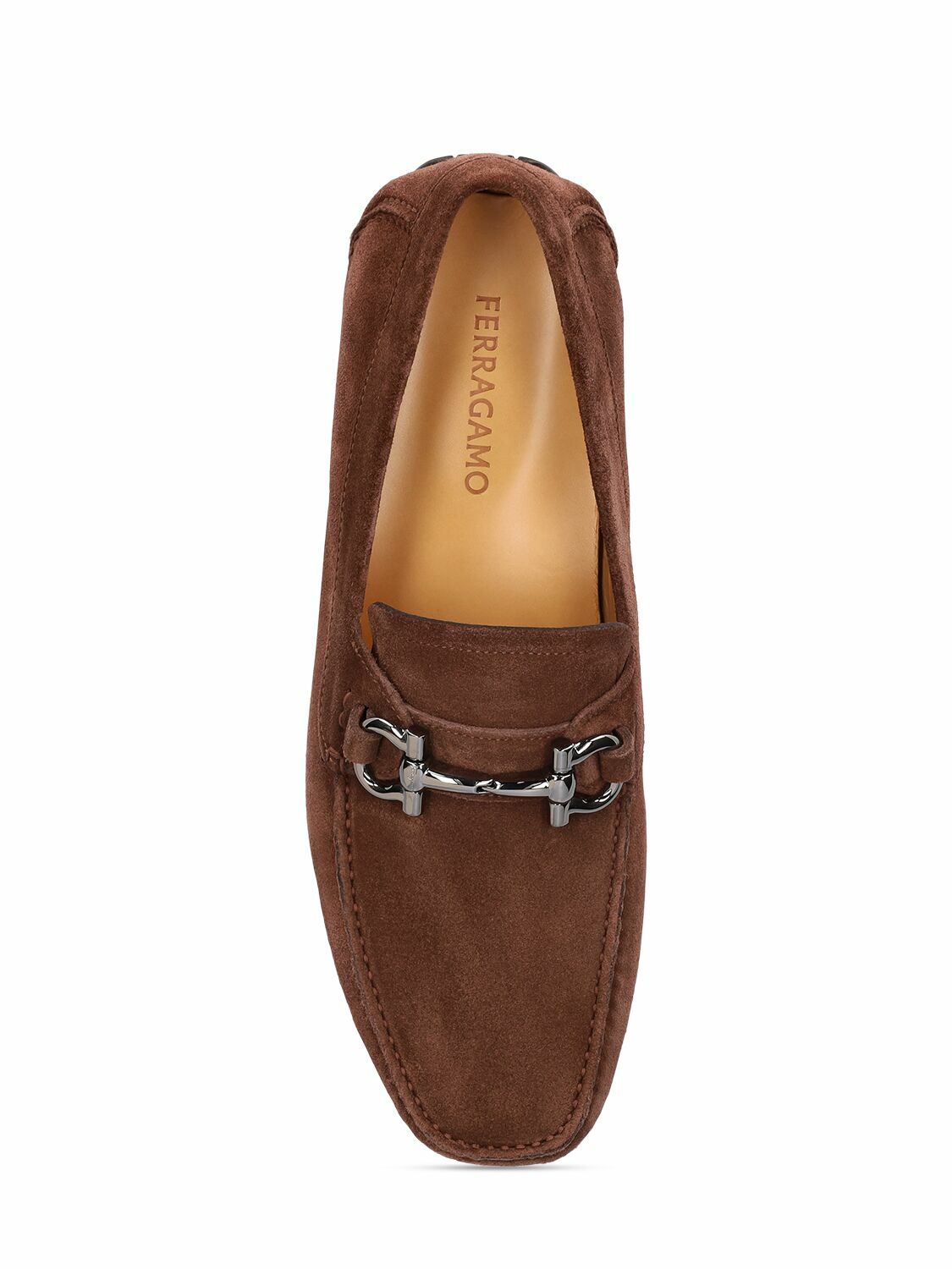FERRAGAMO Parigi Suede Loafers Salvatore Ferragamo