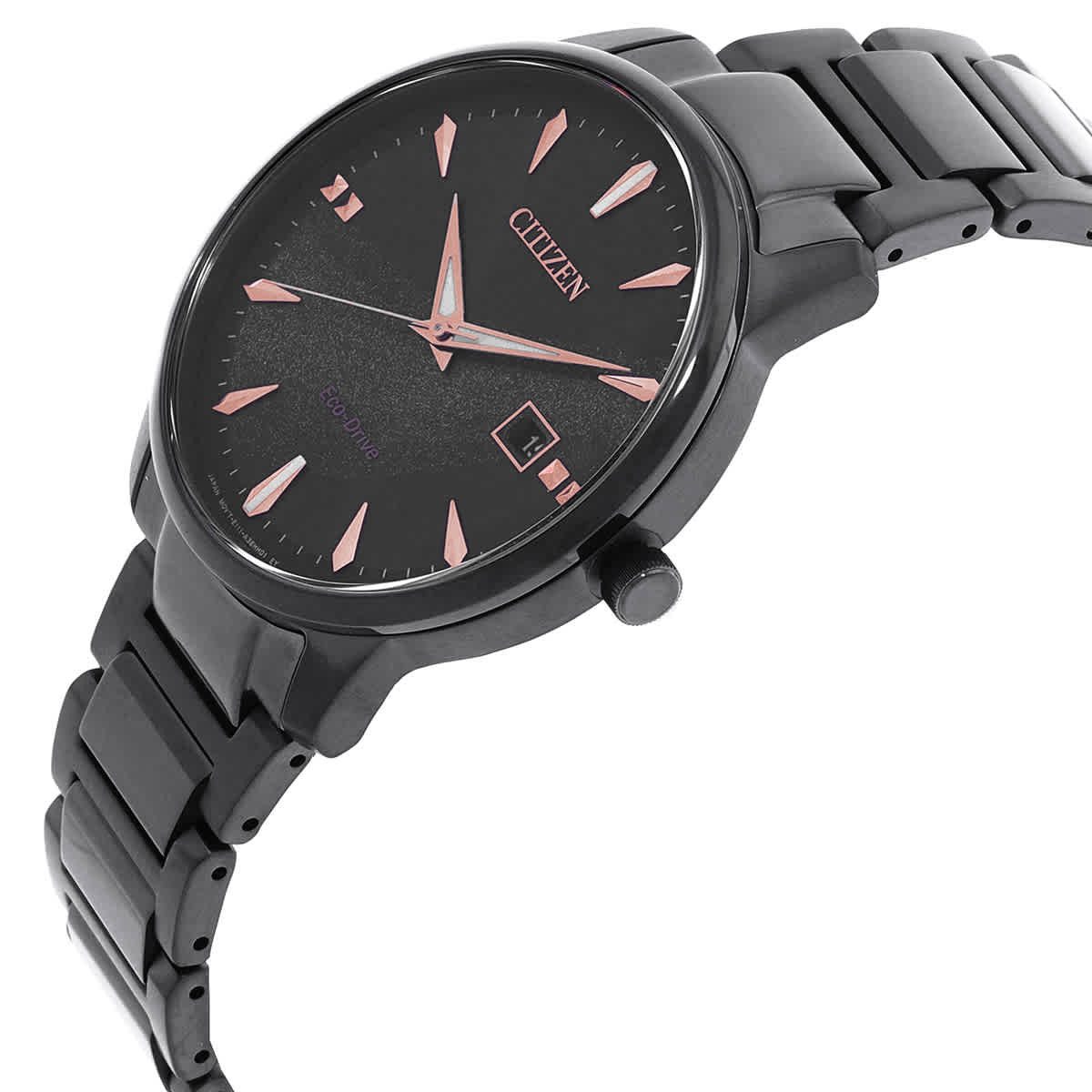 Citizen Pair Eco-Drive Black Dial Mens Watch BM7595-89E Citizen