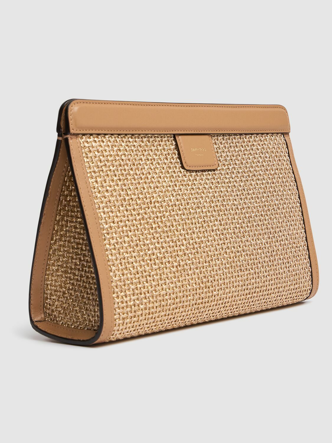 JIMMY CHOO Avenue Raffia Pouch Jimmy Choo