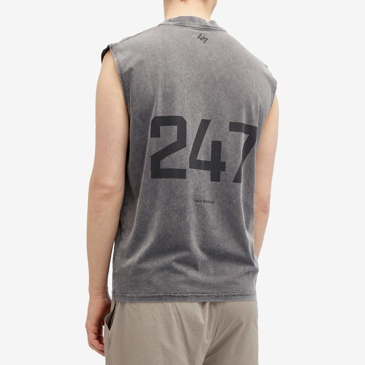 Represent Men's 247 Oversize Tank in Pewter Represent