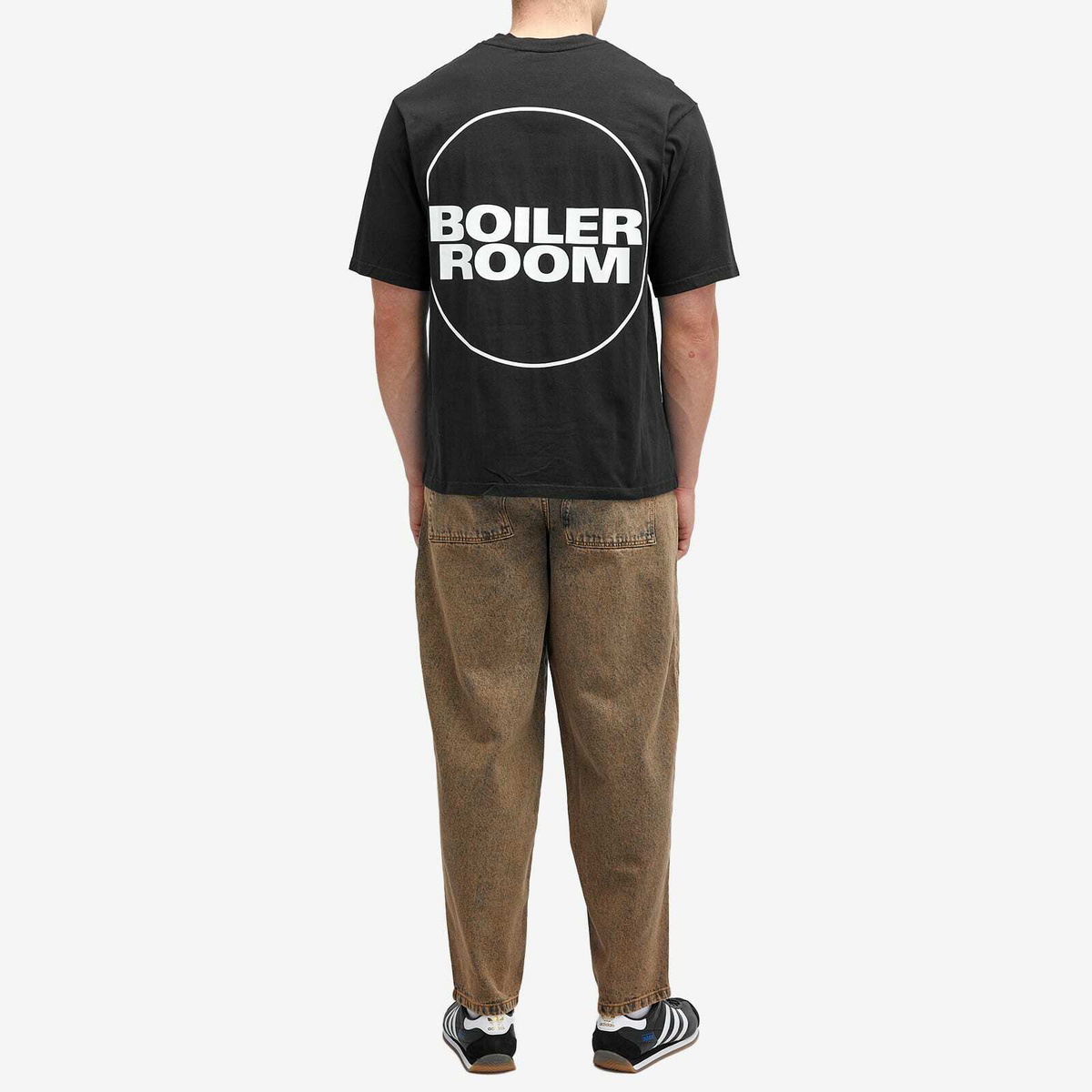 Boiler Room Men's Logo T-Shirt in Black Boiler Room
