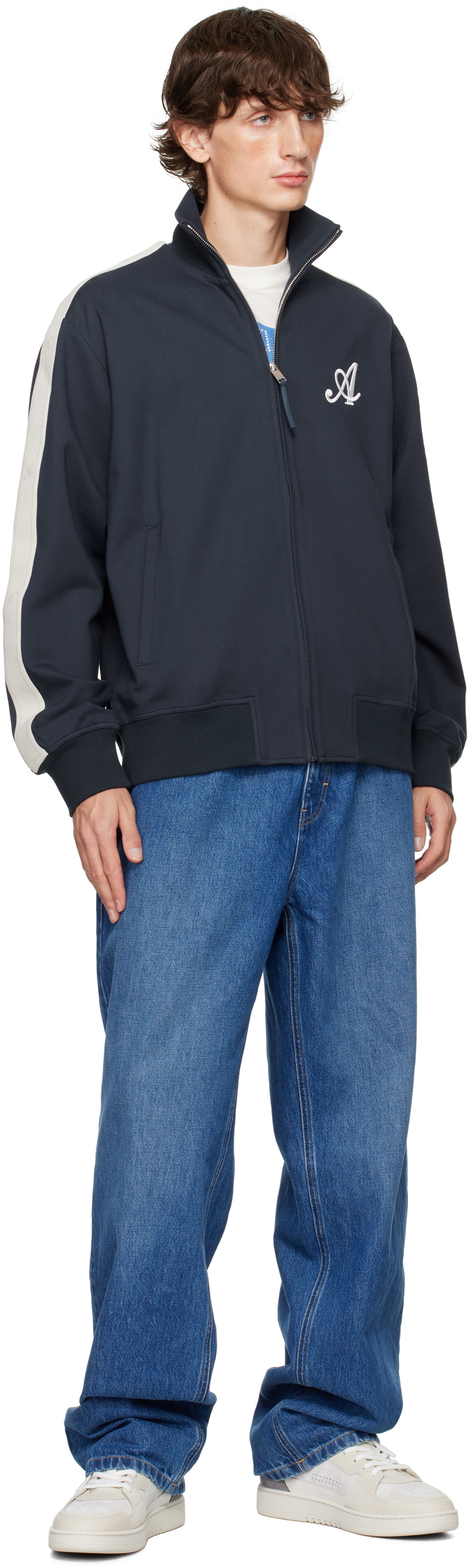 Axel Arigato Navy East Track Jacket Axel Arigato