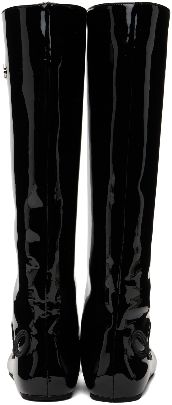 Rombaut SSENSE Exclusive Black Alien Barefoot Tall Boots Rombaut