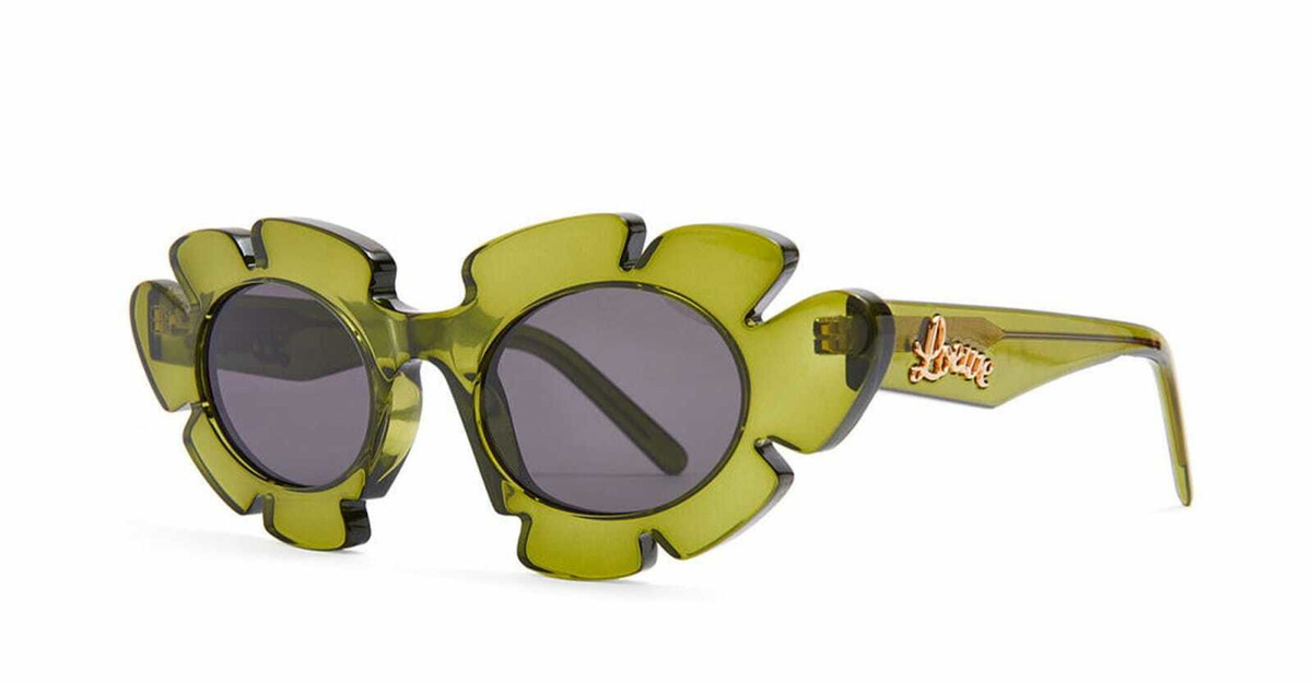 Loewe Lw40088u - Cactus Green Sunglasses Loewe