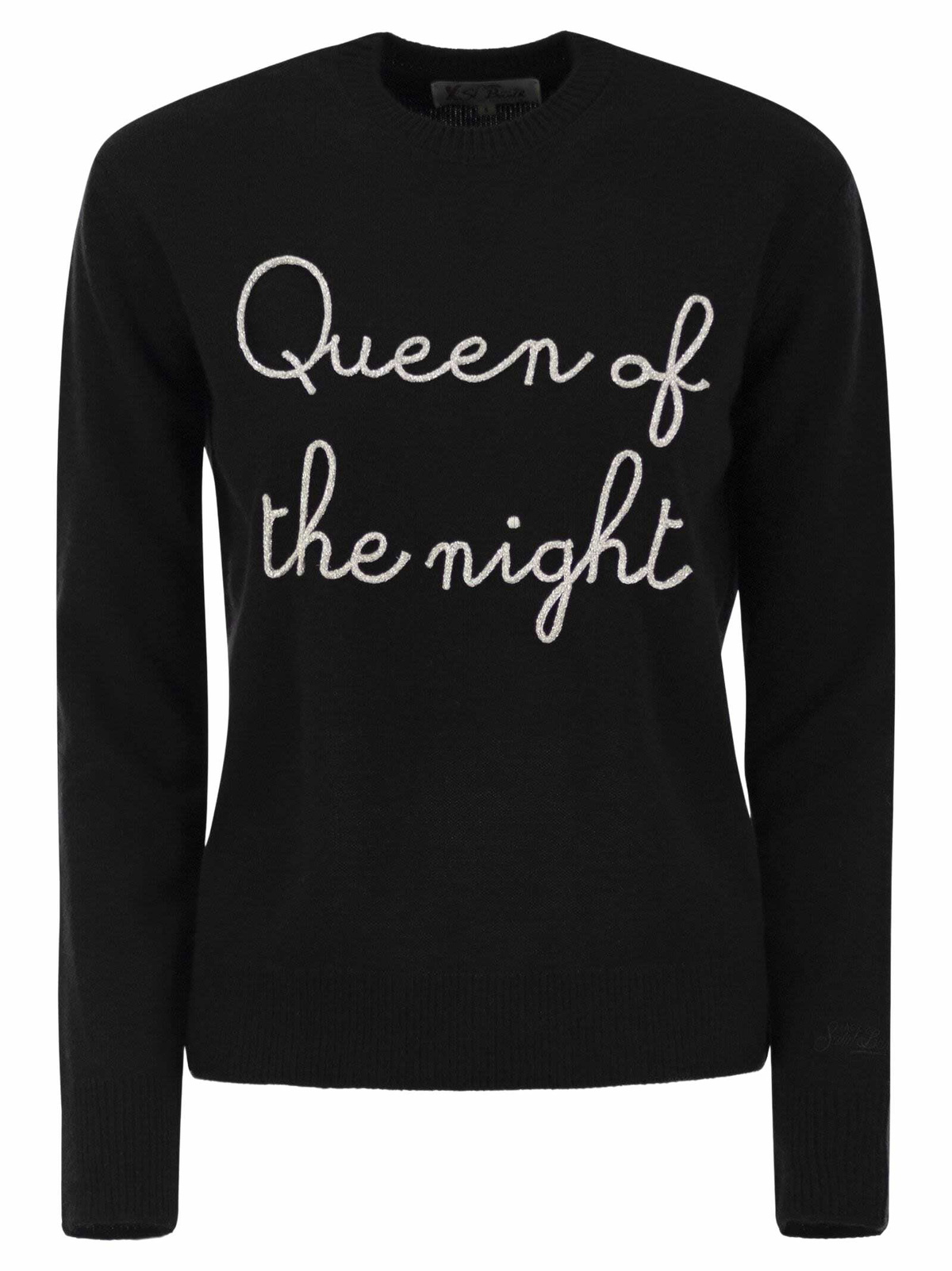 MC2 Saint Barth Wool And Cashmere Blend Sweater With Embroidery Queen ...