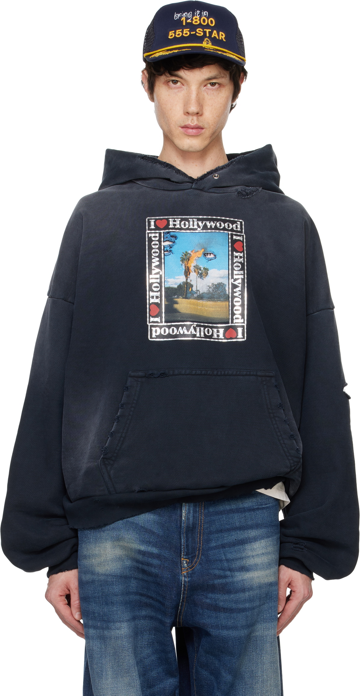 PALY Black 'My Own Private Hollywood' Hoodie PALY