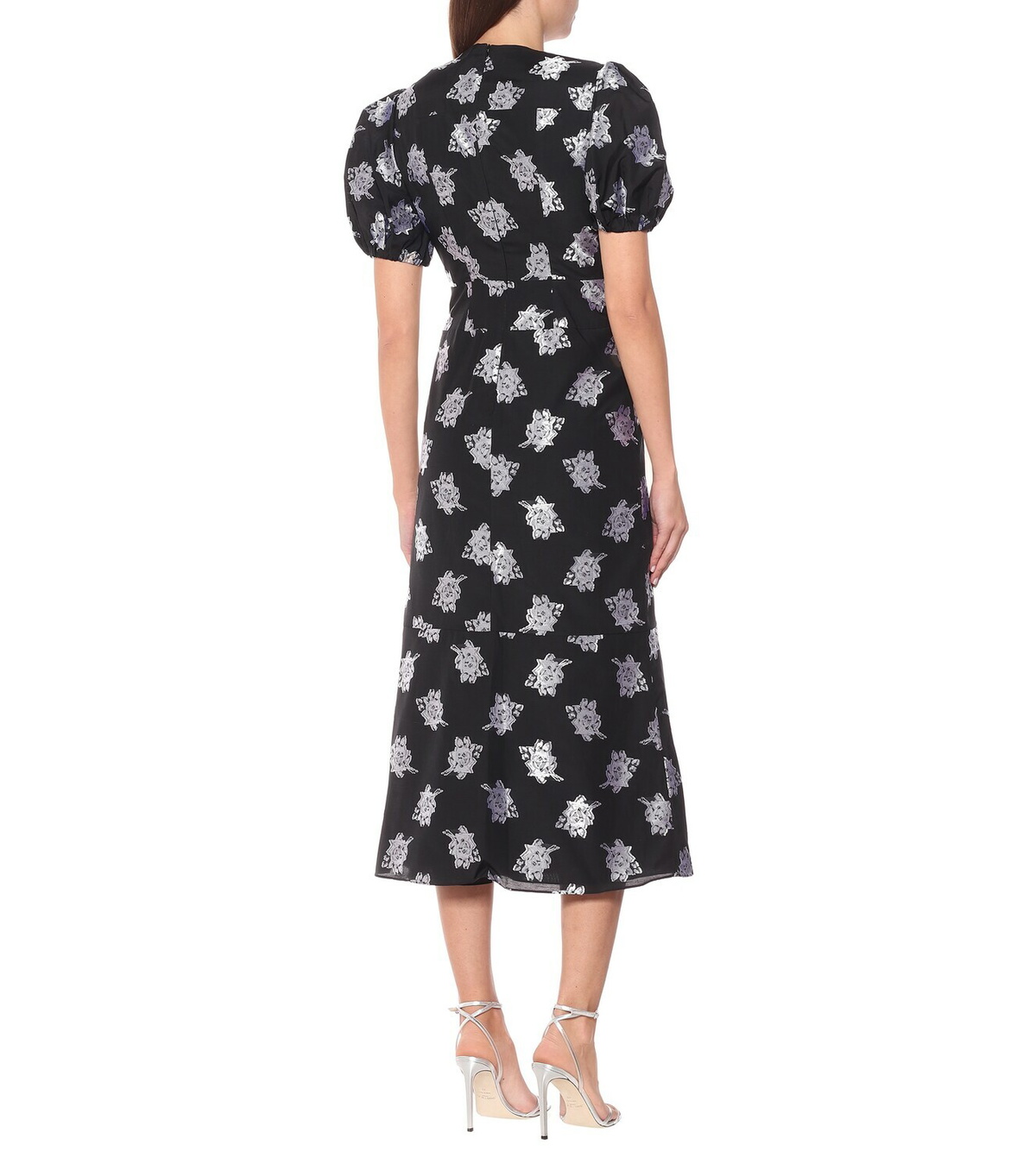 Erdem - Antonetta floral fil coupé midi dress Erdem