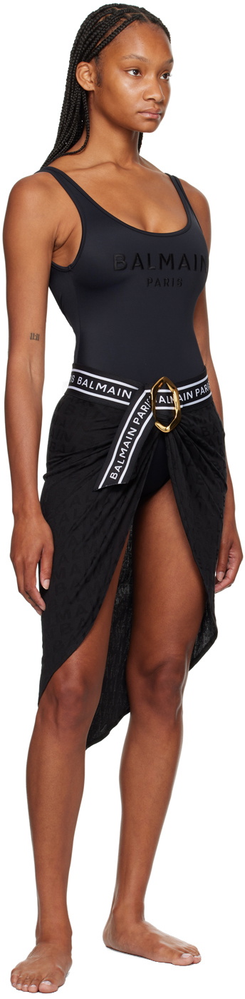 Balmain Black Logo Cover-up Balmain