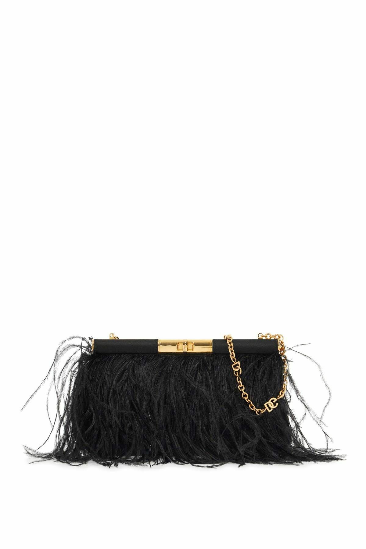 DOLCE & GABBANA 'medium marlene shoulder bag' Black Dolce & Gabbana