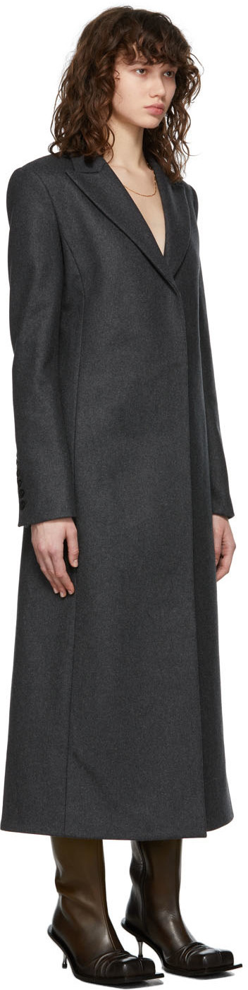 FIDAN NOVRUZOVA Grey Nisa Coat FIDAN NOVRUZOVA