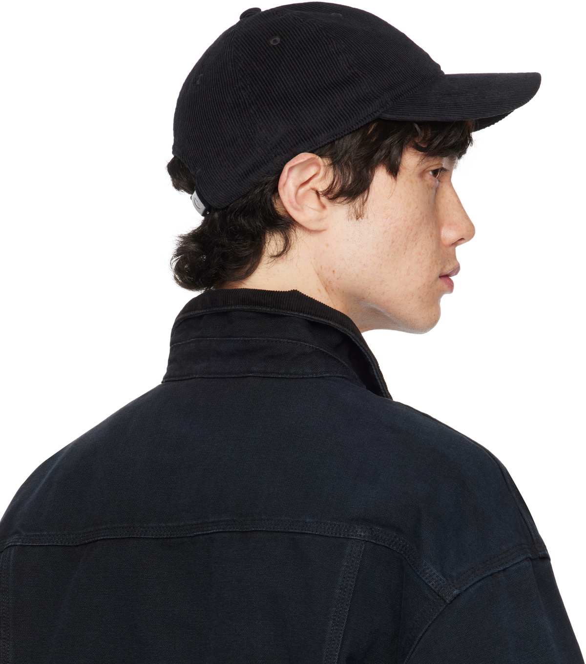 Carhartt Work In Progress Black Harlem Baseball Cap Carhartt WIP