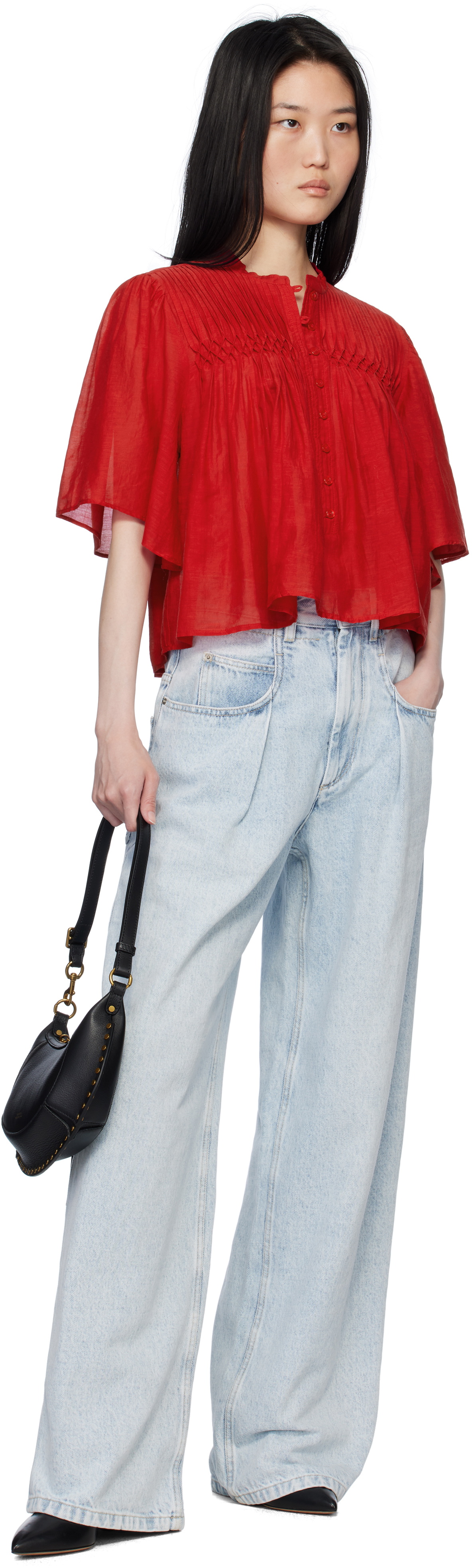 Isabel Marant Etoile Red Destiny Blouse Isabel Marant Etoile