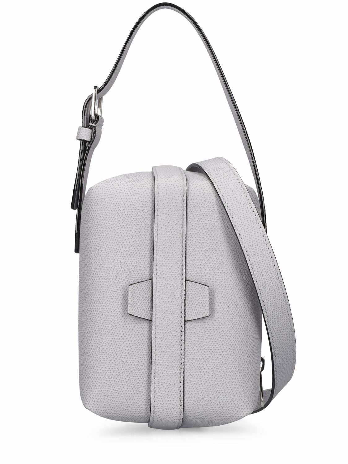 VALEXTRA - New Tric Trac Grained Leather Bag Valextra