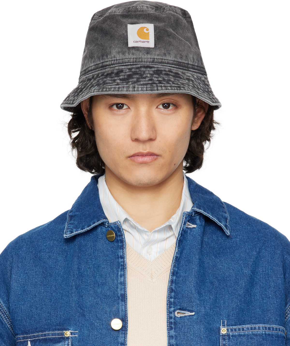 Carhartt Work In Progress Black Reynold Bucket Hat Carhartt WIP