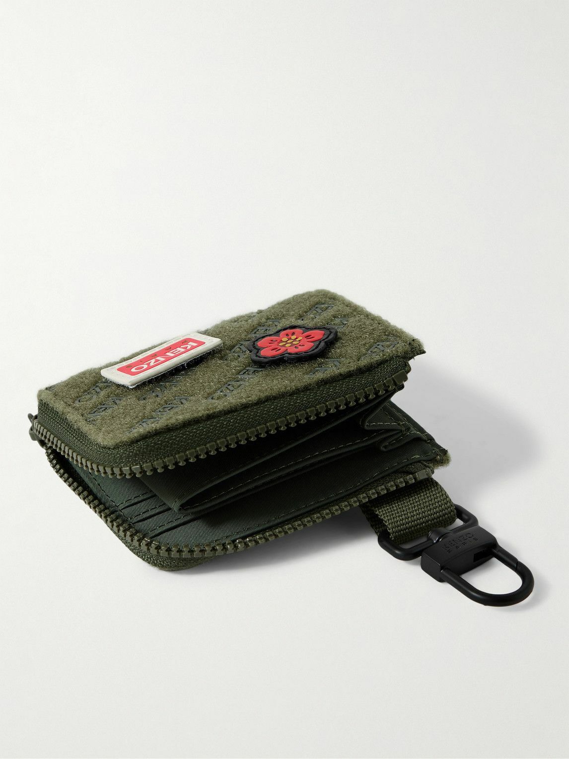 KENZO - Appliquéd Twill Wallet Kenzo