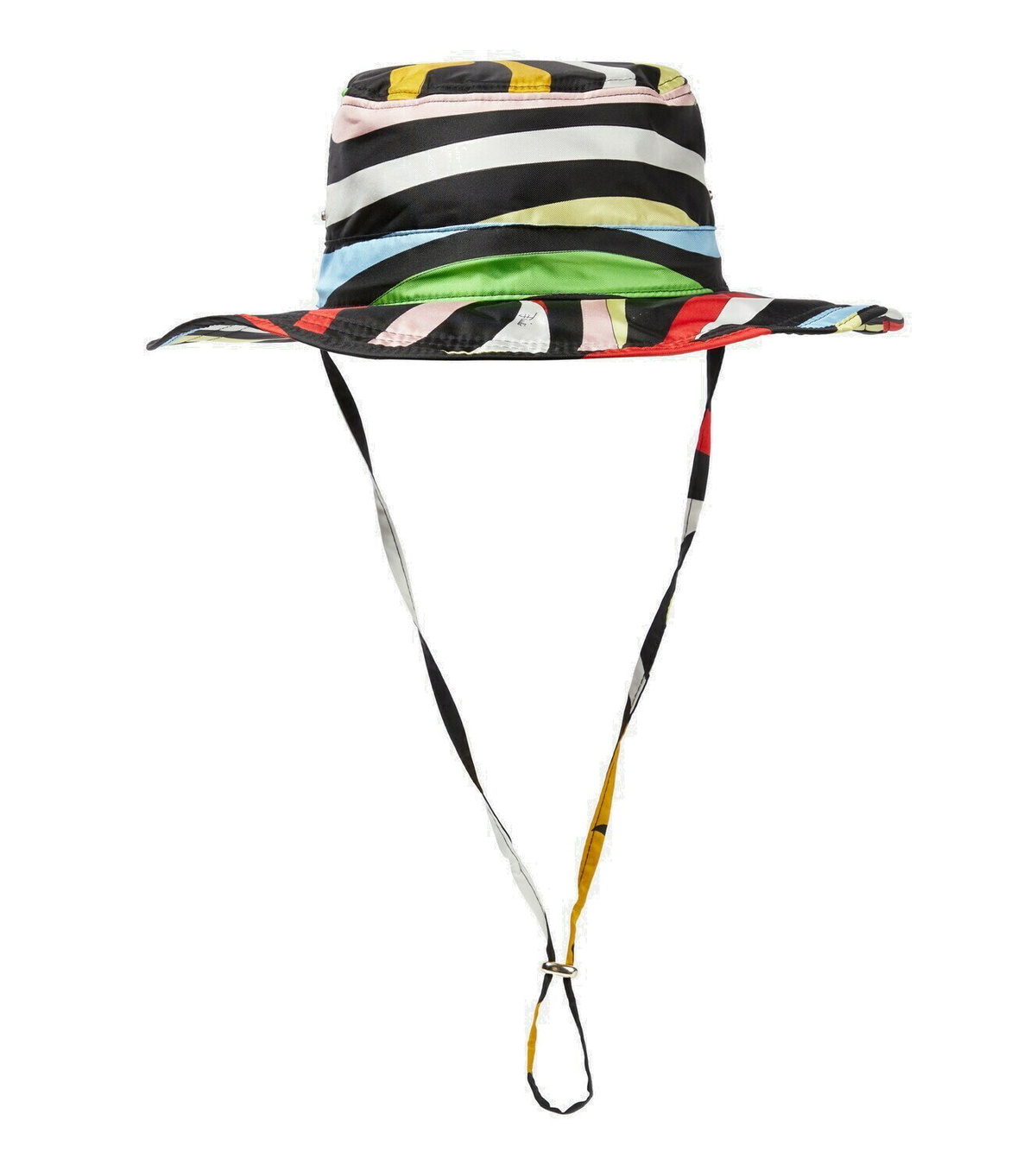 Pucci - Marmo-print silk twill bucket hat Emilio Pucci