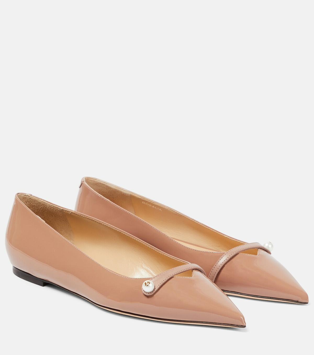 Jimmy Choo - Rosalia patent leather ballet flats Jimmy Choo