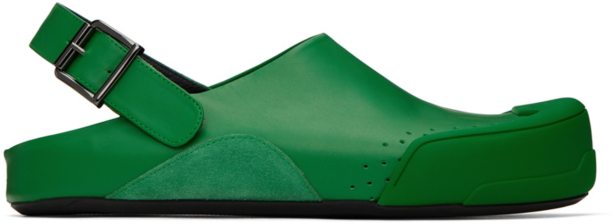 Marni Green Dada Sandals Marni
