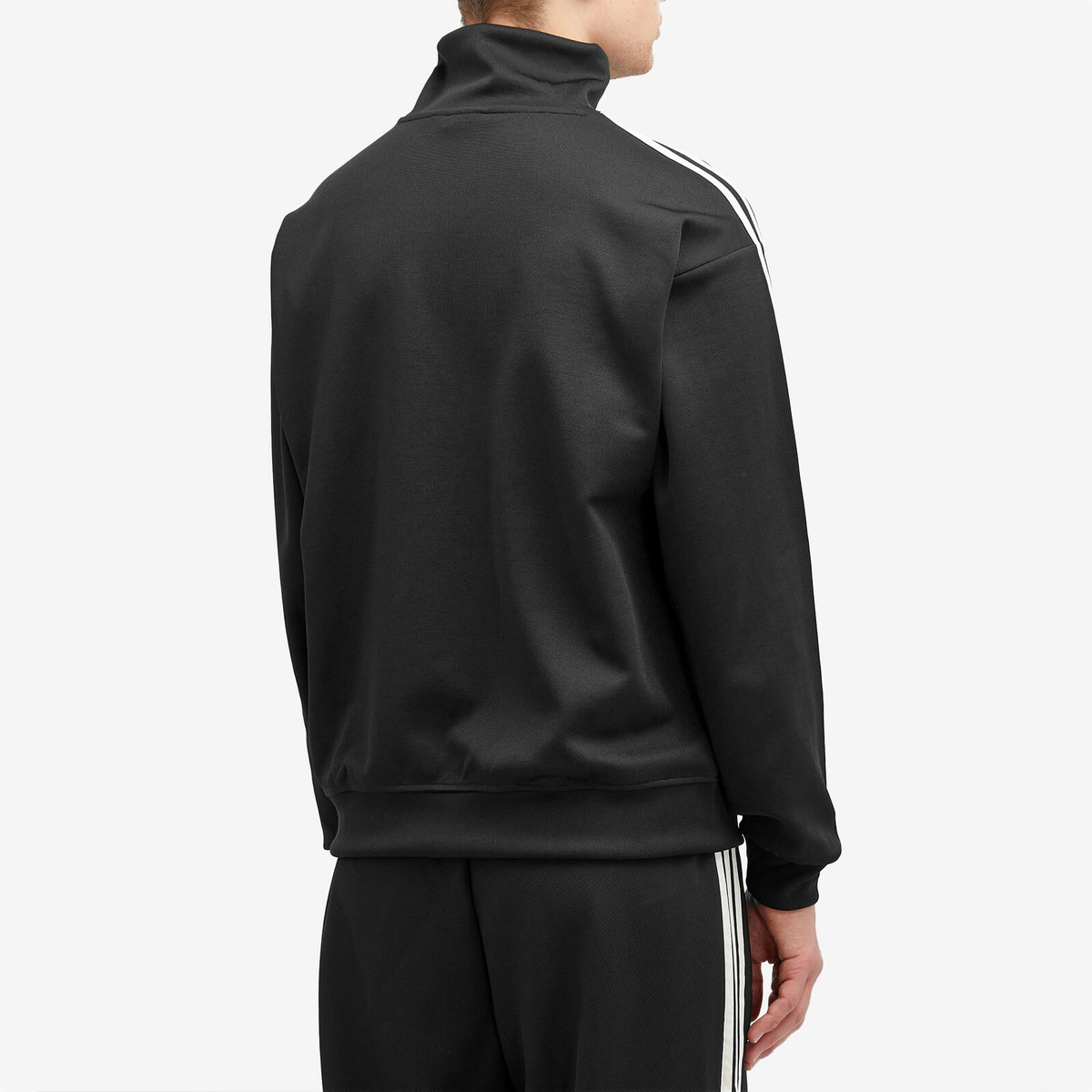 Adidas Men's Funnelneck Track Top in Black adidas