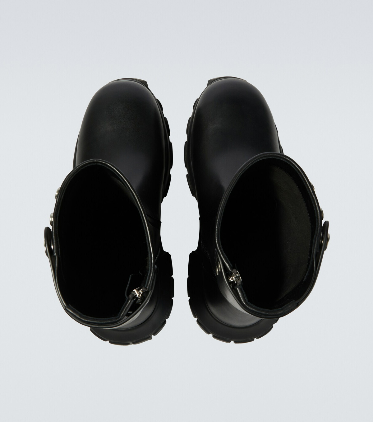 Rick Owens - Leather Bogun ankle boots Rick Owens
