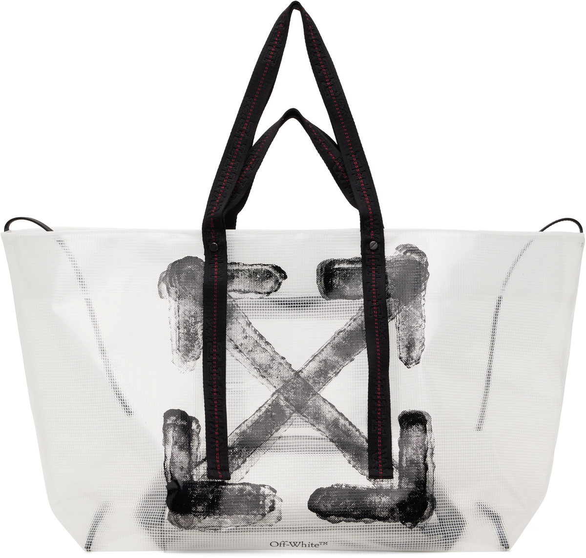 Off-White Transparent Ripstop Day Off Tote Off-White