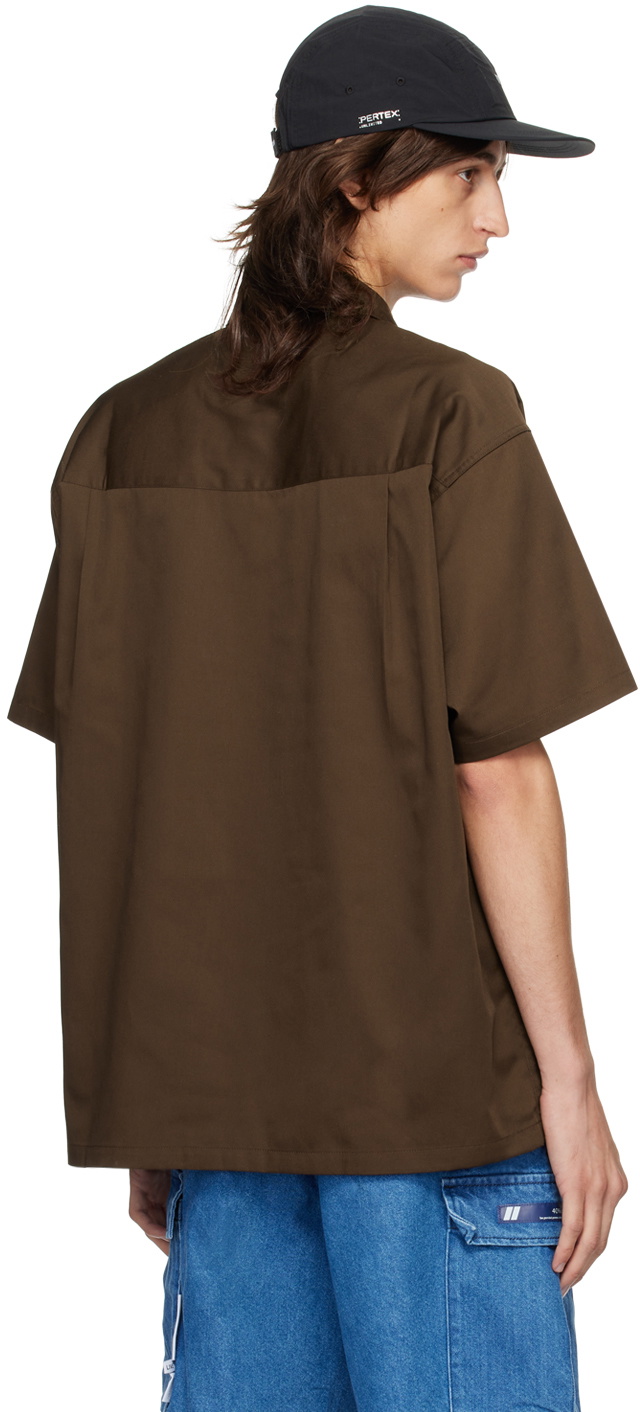 WTAPS Brown Repo Shirt WTAPS