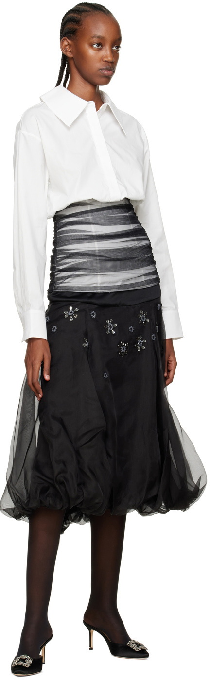 Renaissance Renaissance White & Black Drew Shirt Renaissance Renaissance