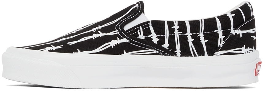 Vans Black Vault Barbed Wire OG Classic Slip-On Sneakers Vans