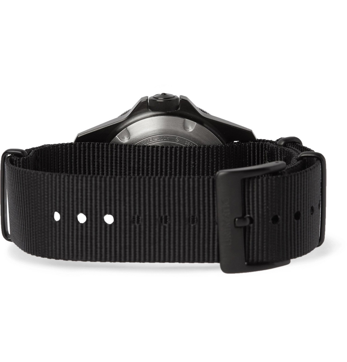 Unimatic - U1-FN Automatic DLC-Coated Stainless Steel and Webbing Watch ...