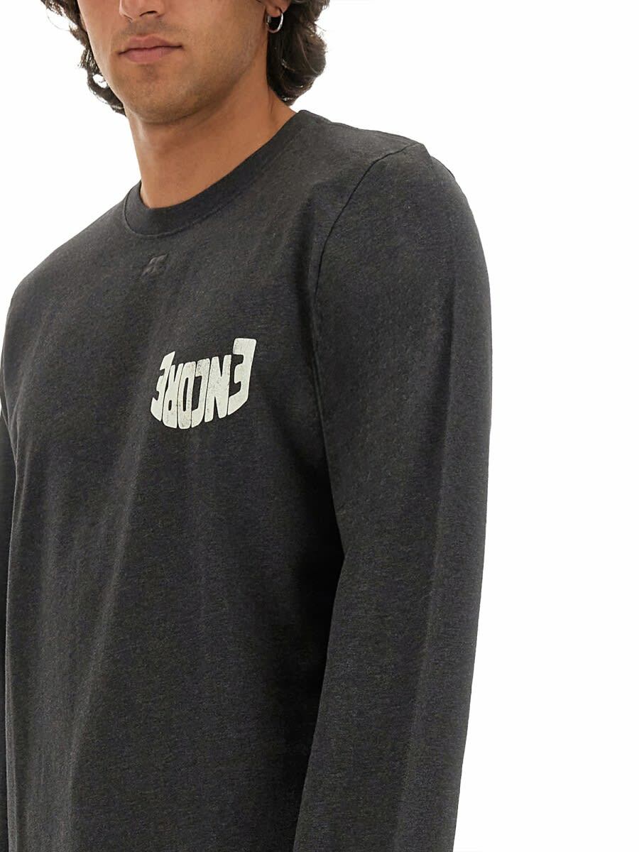 Courrèges T-shirt With Logo Courreges