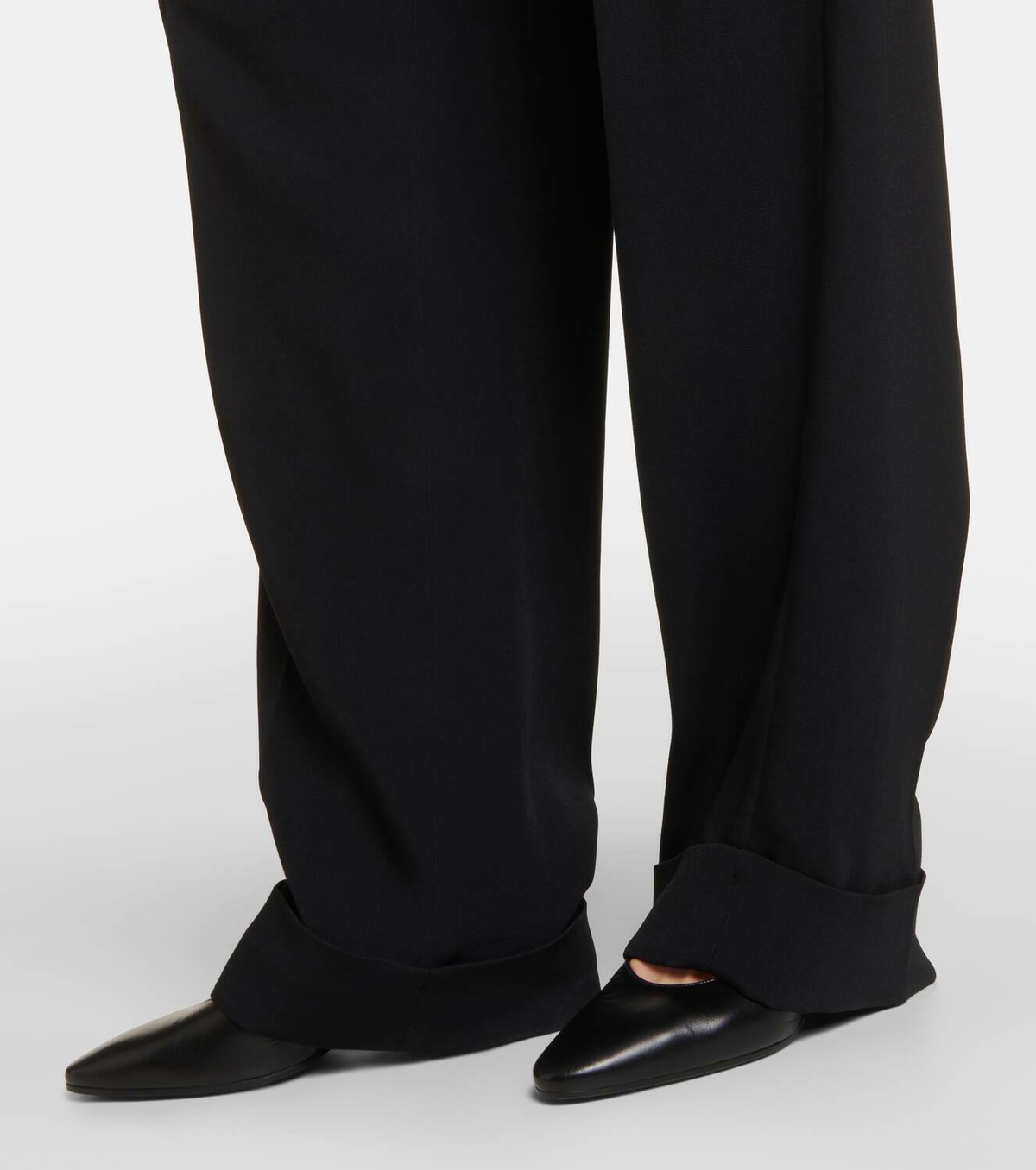 The Row Charlotte leather pumps The Row