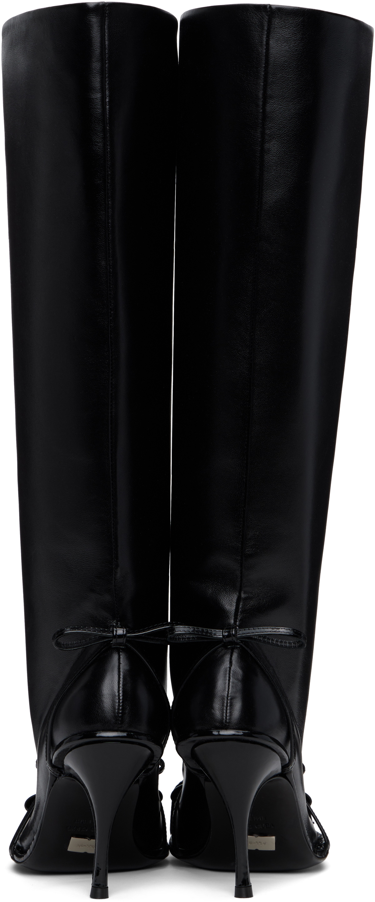 ALL-IN Black Double Tall Boots ALL-IN Studio