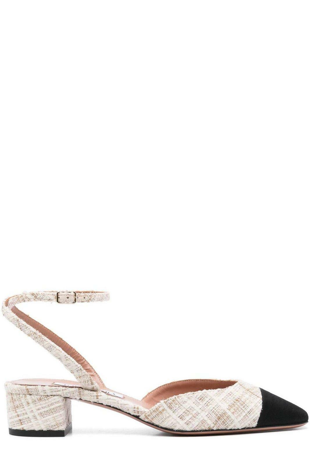 Aquazzura Two-toned Square Toe Pumps Aquazzura